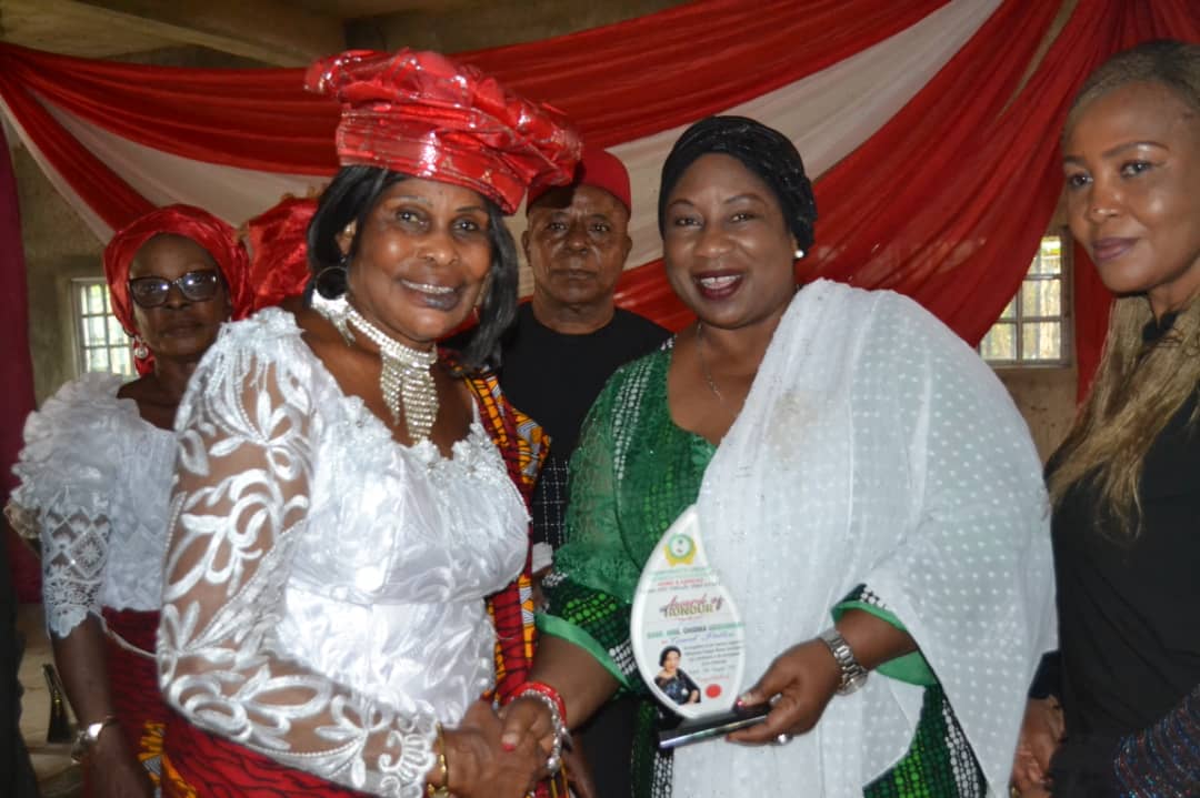 IMO STATE FIRST LADY, H.E. BARR. CHIOMA UZODIMMA BAGS AWARD OF GRAND ...