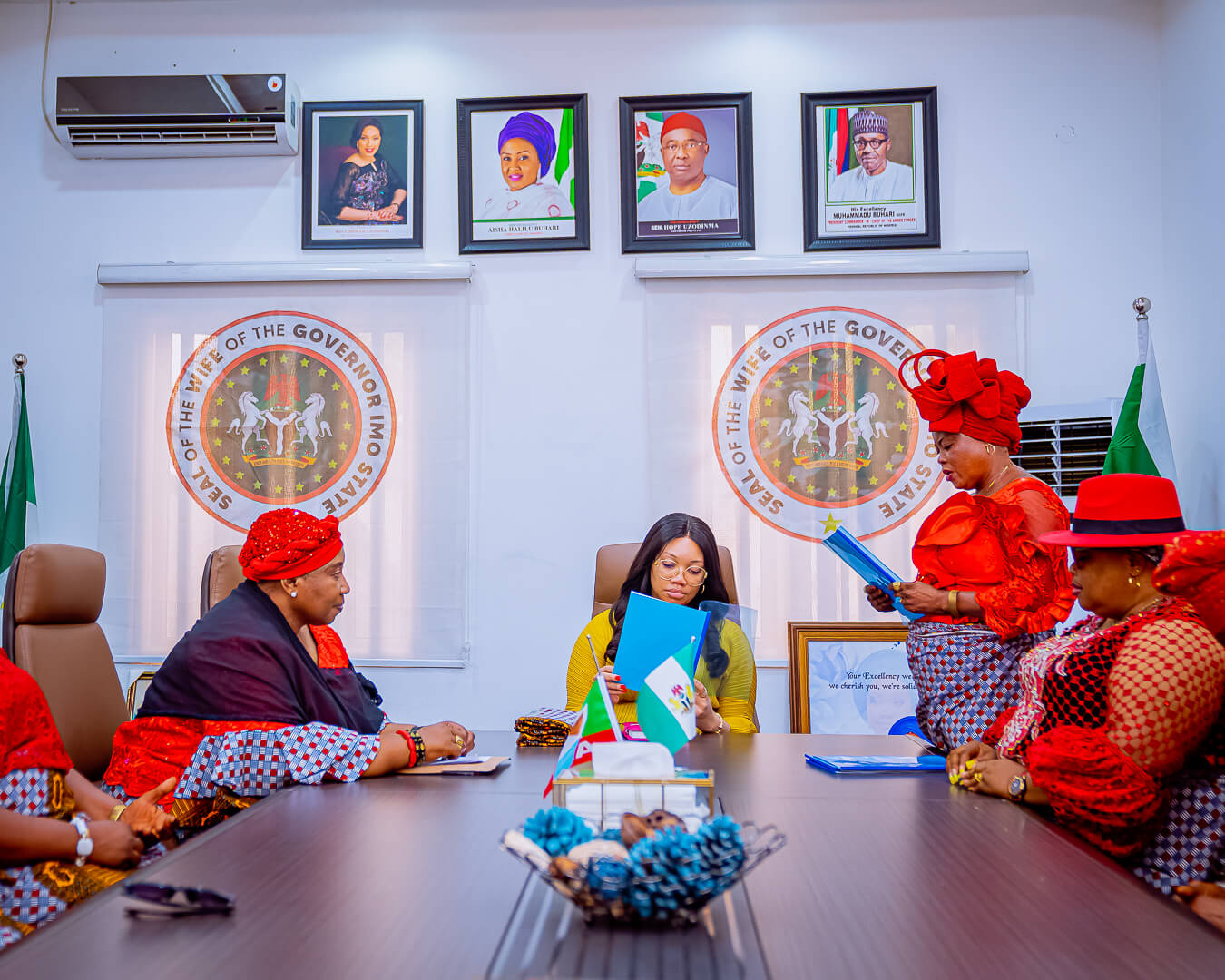 UMUADA OMUMA UNION PAYS COURTESY VISIT TO IMO STATE FIRST LADY, H.E ...