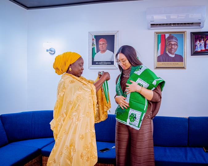 FIRST LADY OF IMO STATE, H.E. BARR. CHIOMA UZODIMMA BAGS NCWS ...