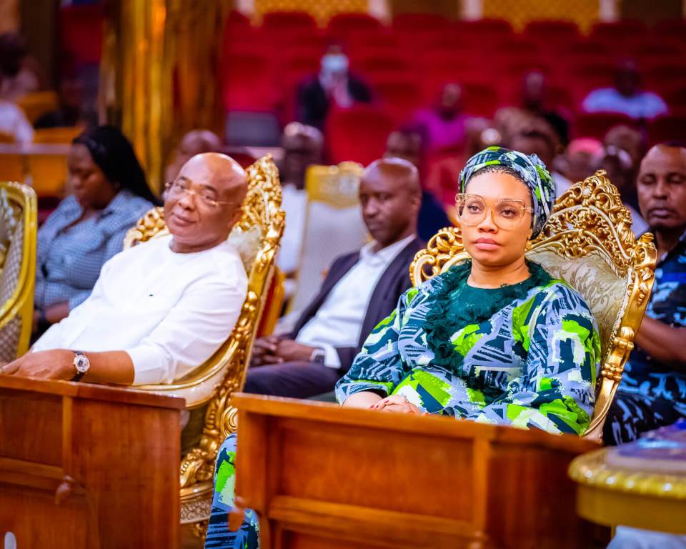 GOV. UZODIMMA AND WIFE BARR. CHIOMA UZODIMMA HONOURED AS HIS EMINENCE ...